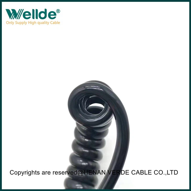 China 3core 1.5mm Spiral Cable Suppliers, Manufacturers, Factory ...